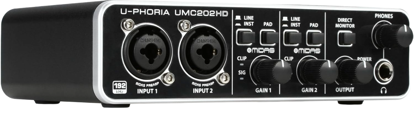 INTERFACE BEHRINGER UMC-202 – Classic